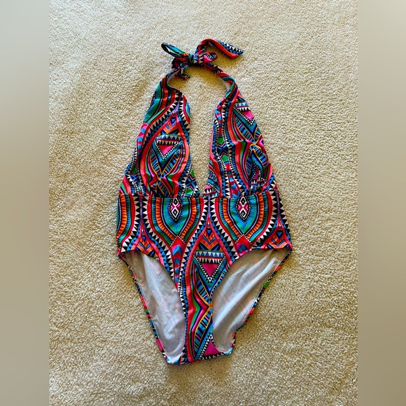Boohoo | Swim | Nwt Asos Halter Swimsuit | Poshmark